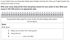 Ejemplos de writing b2 corregidos