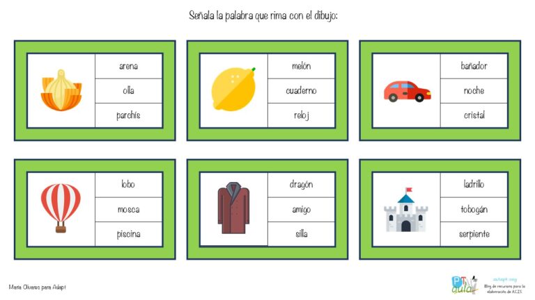 Palabras que rimen con mas