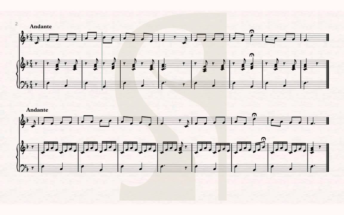 Que es la melodia acompañada